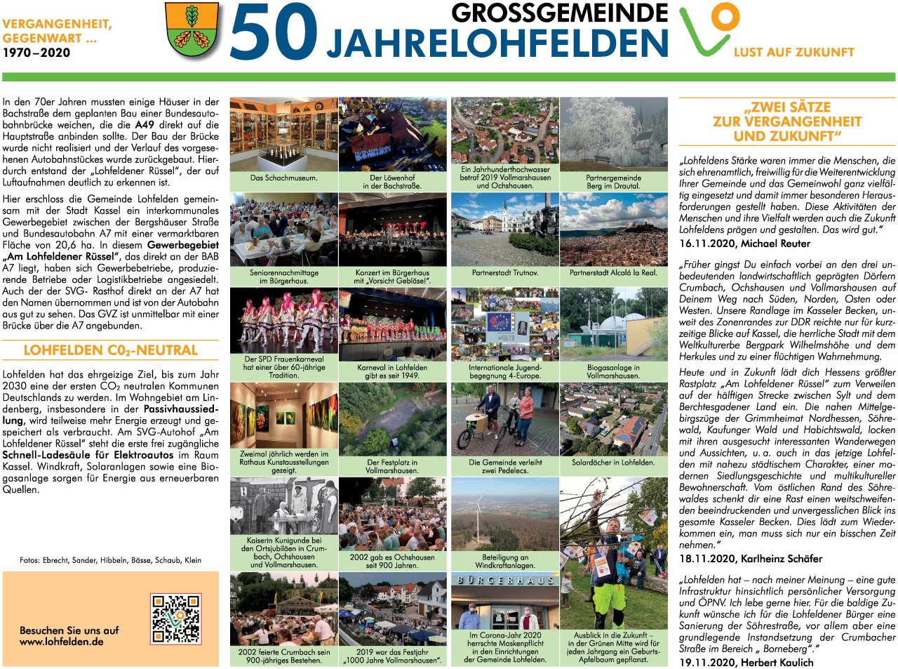 50 Jahre Großgemeinde Lohfelden | Gemeinde Lohfelden