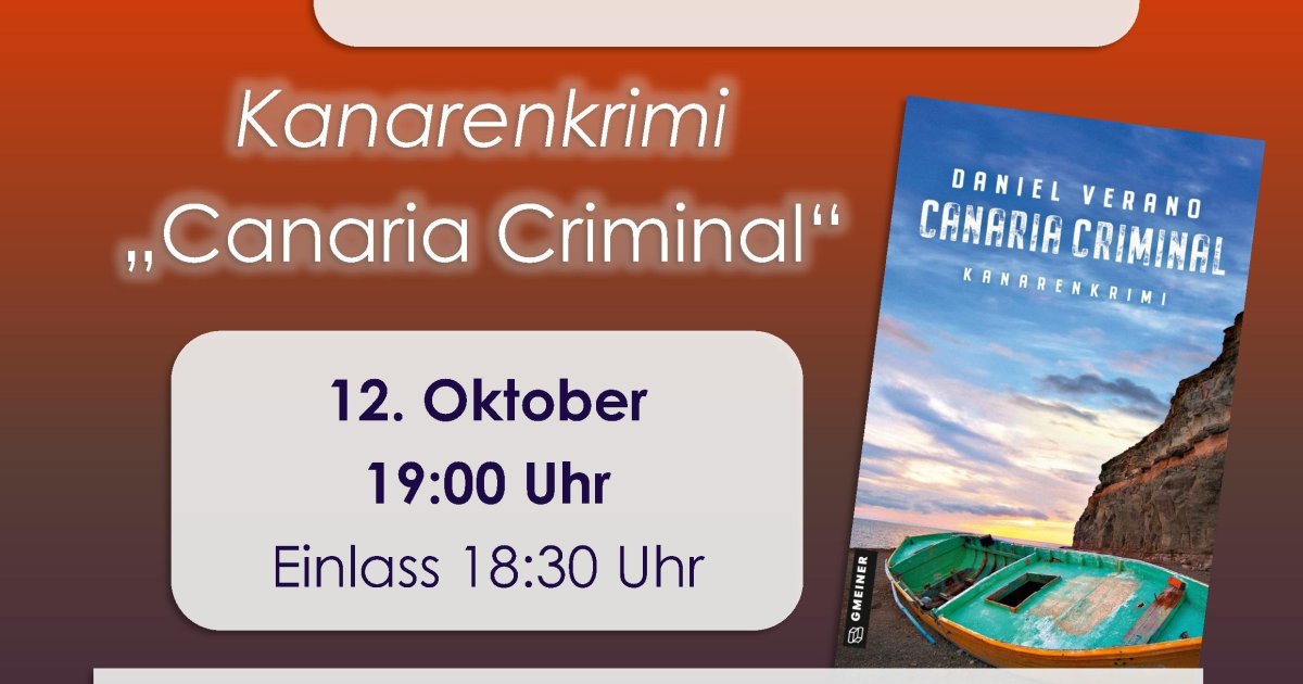 Lesung mit Daniel Wehnhardt alias Daniel Verano | Gemeinde Lohfelden