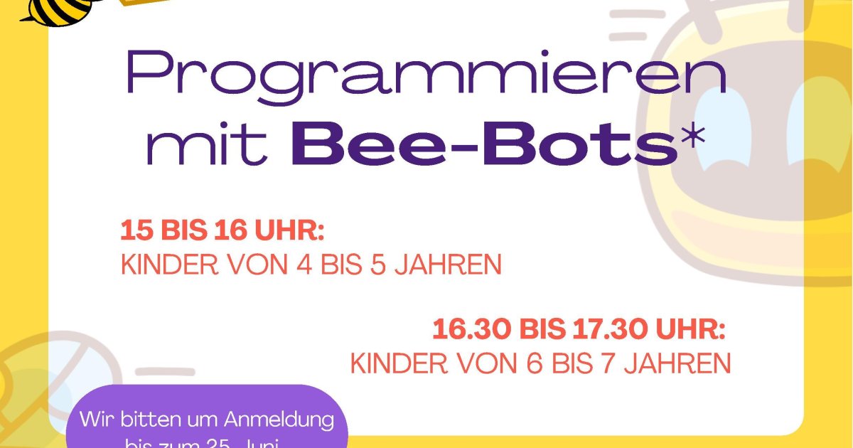 Spielerisch Programmieren lernen mit Bee-Bots | Gemeinde Lohfelden